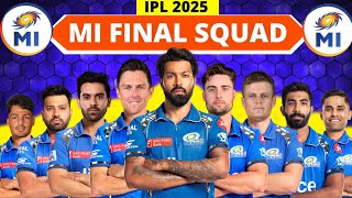 Mi Ipl Team 2025 Mi Ipl Auction 2025 Mi Ipl 2025 All Players List ...