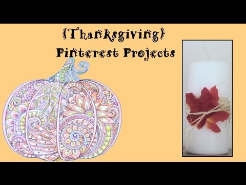 Testing Thanksgiving Pinterest Pins Youtube