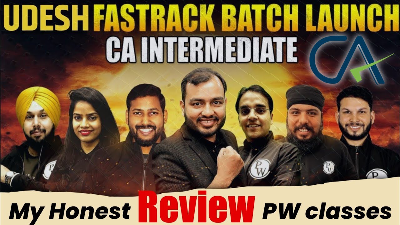 My Honest Review Pw Classes Pw Classes Ca Wallah Ca Intermediate