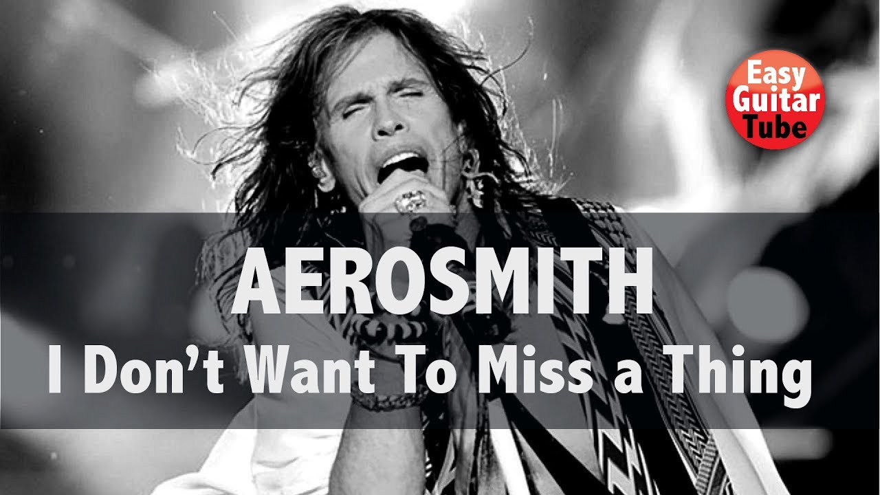 I Don T Want To Miss A Thing Aerosmith Acoustic Version With