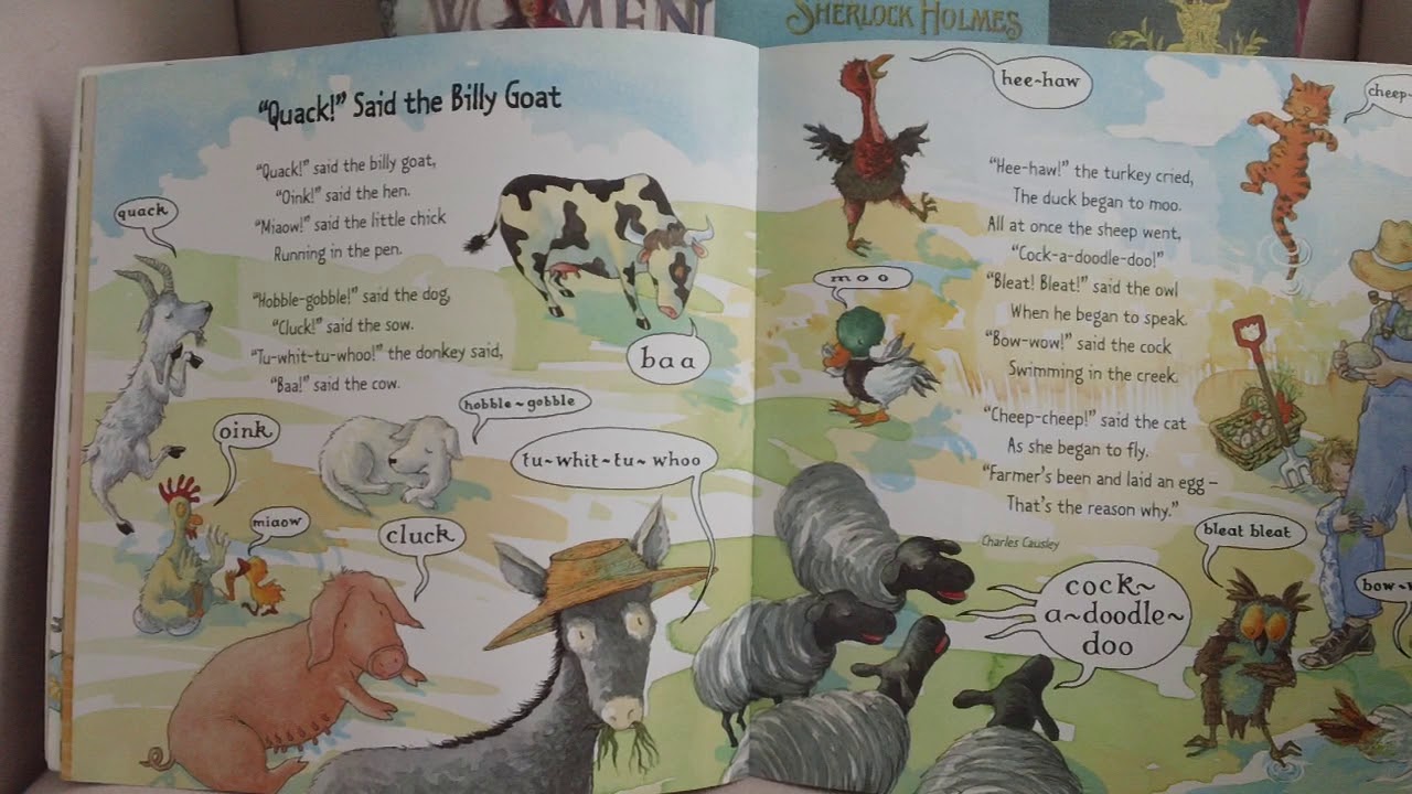Quack Said The Billy Goat Poem By Charles Causley Youtube
