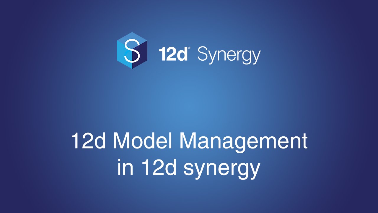 12d Model Management In 12d Synergy 12d Conference 2014 Youtube