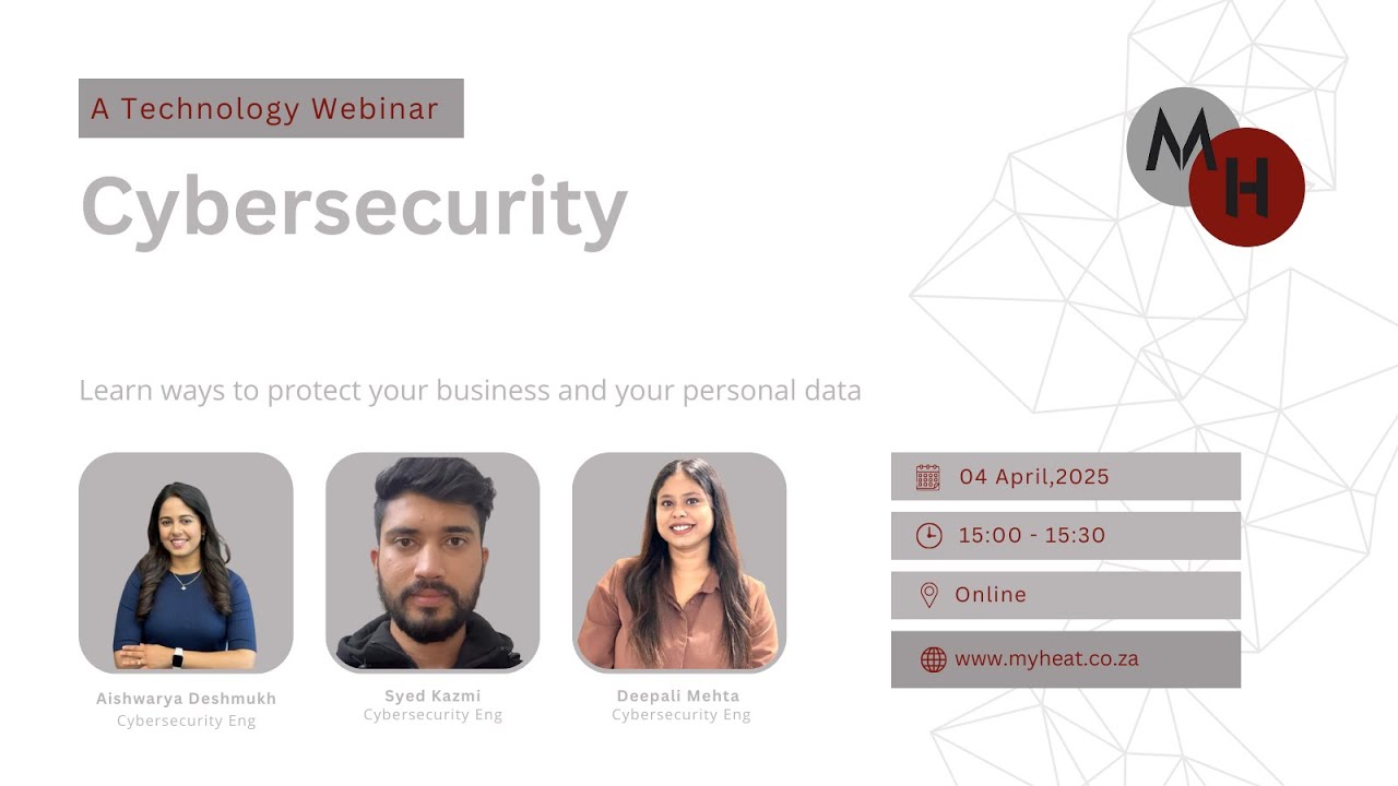 Cybersecurity Webinar Youtube