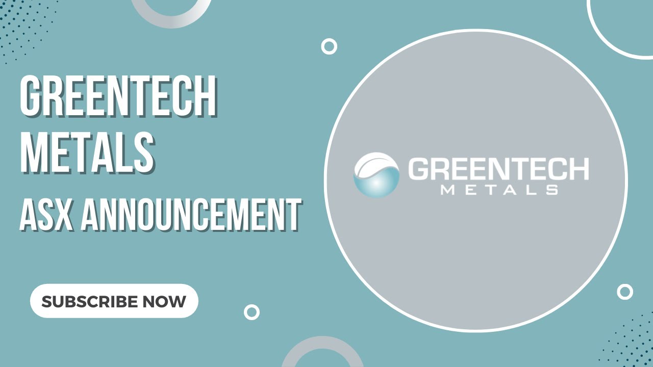 Greentech Metals Asx Gre Announces Their Follow Up Staged Drill