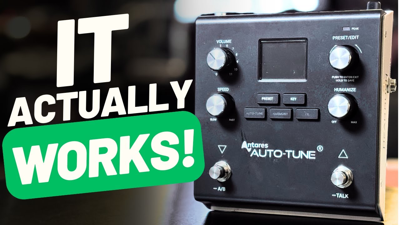 Finally Real Pitch Correction Without The Robot Sound Youtube