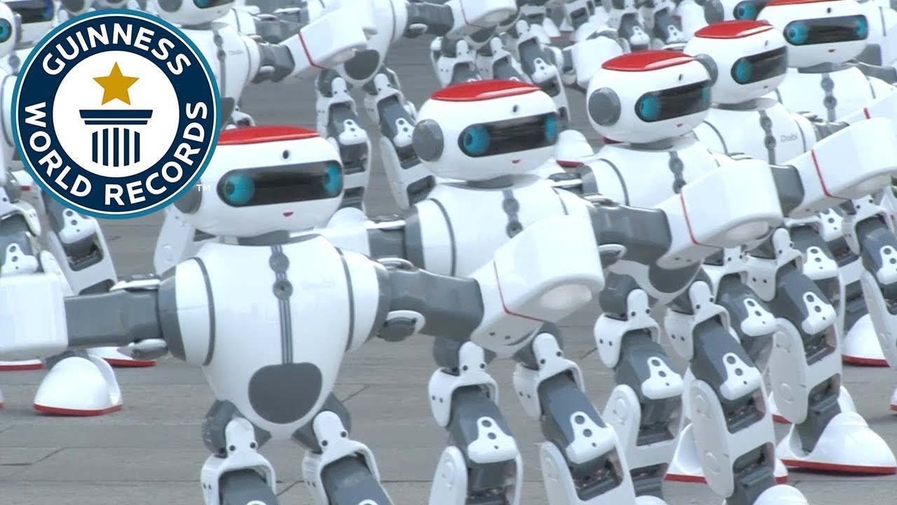 Watch More Than 1000 Robots Dance Together
