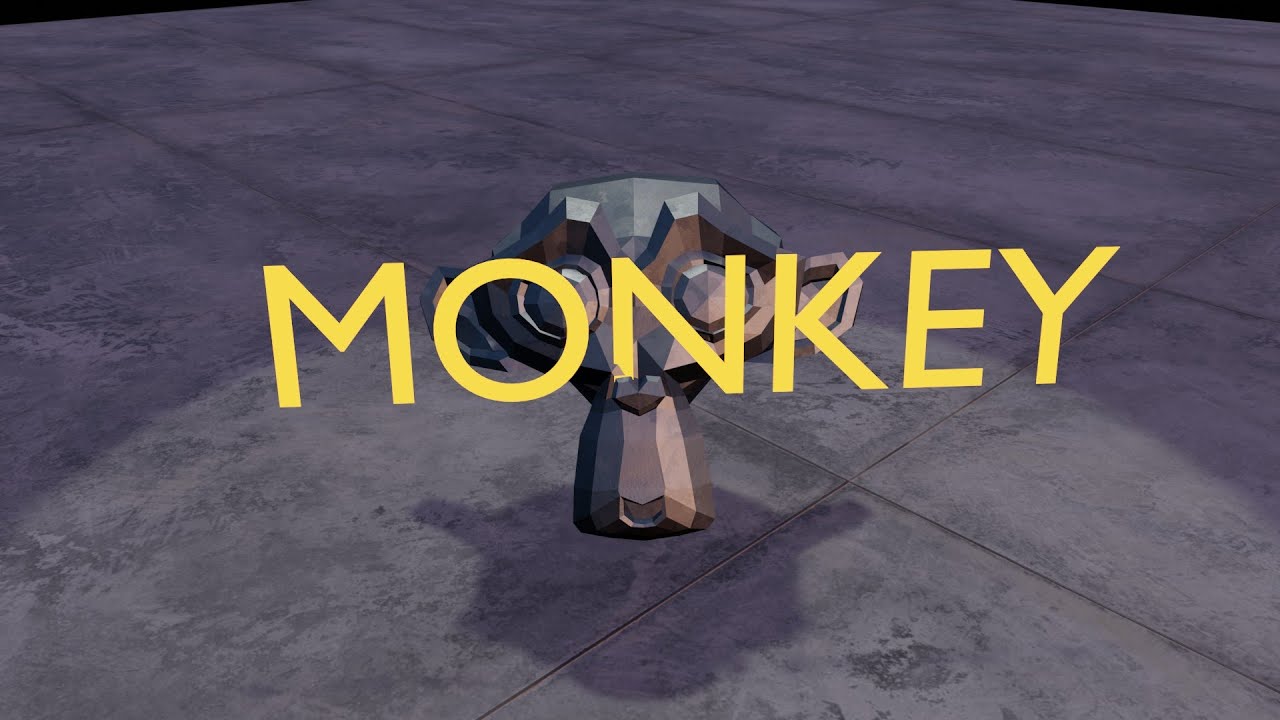 Blender Monkey Youtube