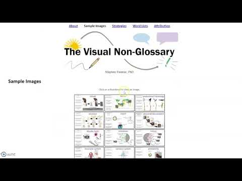 Introducing The Visual Non Glossary Youtube