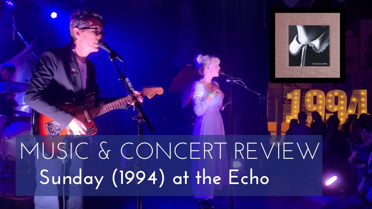 Sunday 1994 Music And Concert Review Youtube