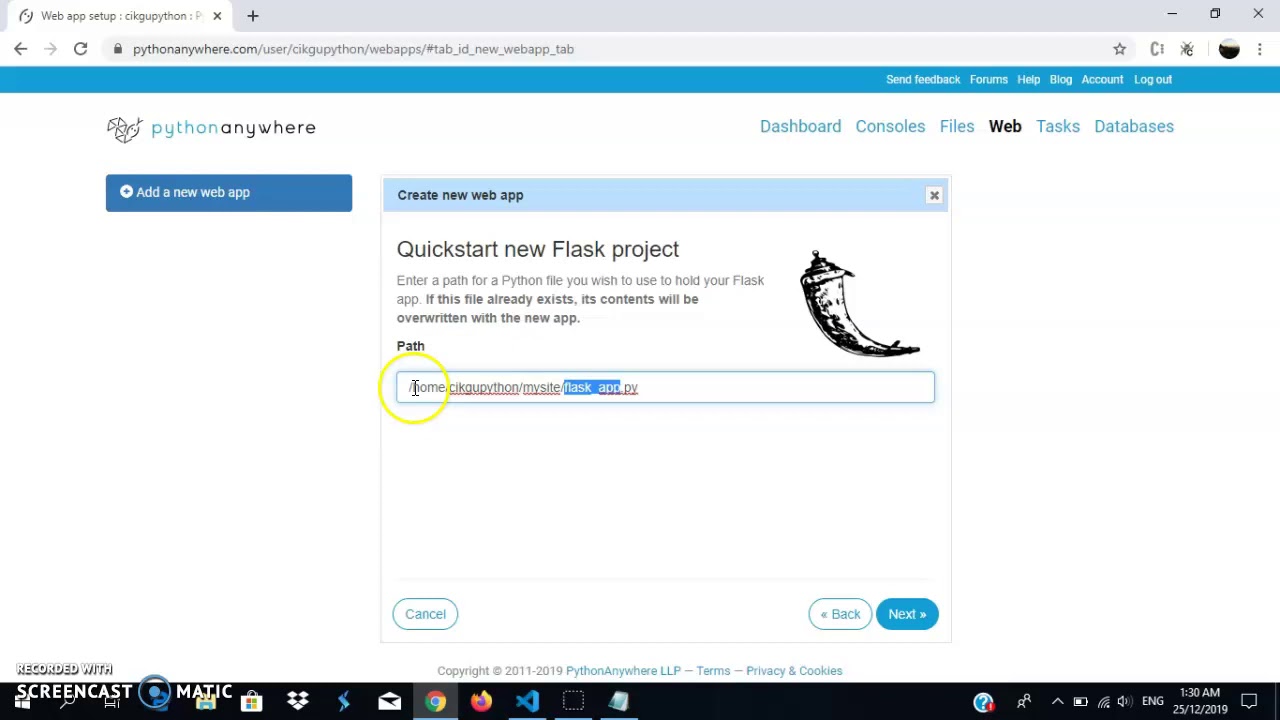 Tutorial Flask Di Pythonanywhere Youtube