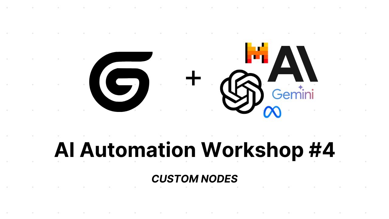 Gumloop Workshop 4 Custom Nodes Youtube