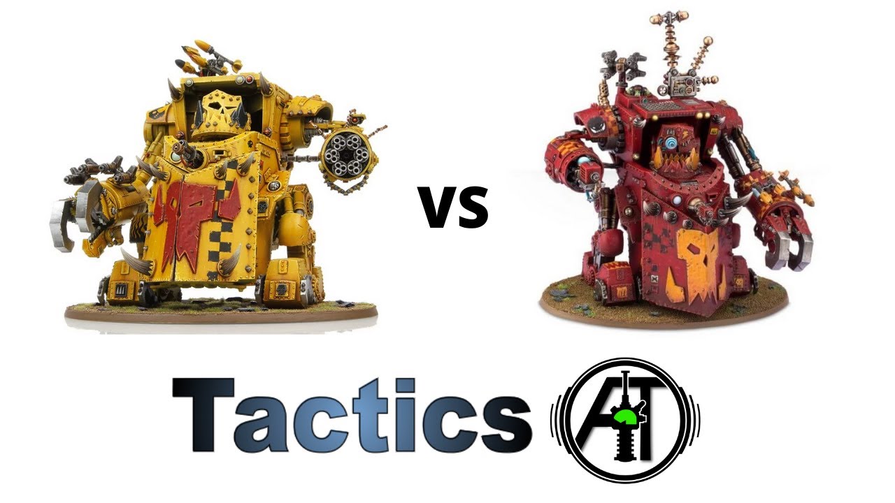Gorkanaut And Morkanaut Rules Review Tactics Orks Codex Strategy