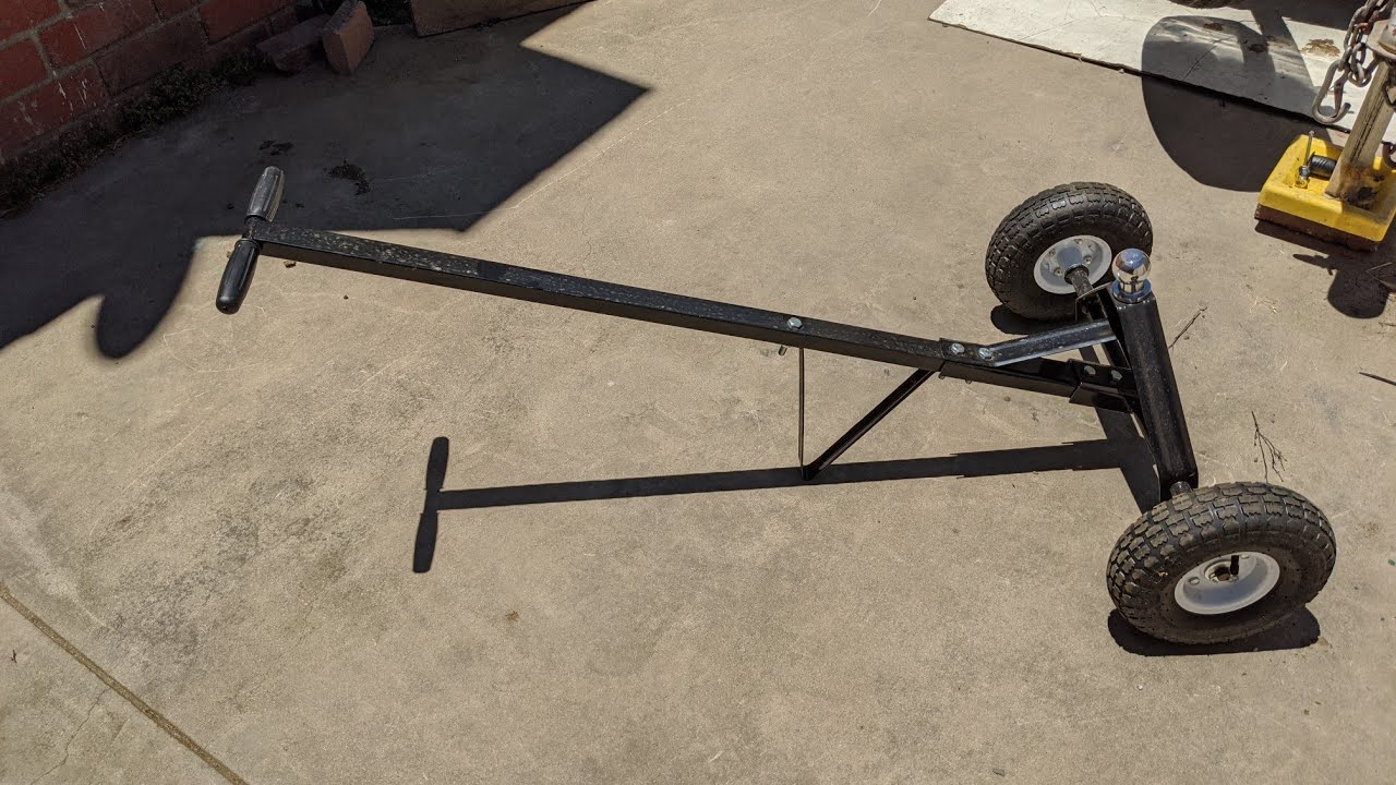 Harbor Freight Haul Master Trailer Dolly Quick Review Youtube