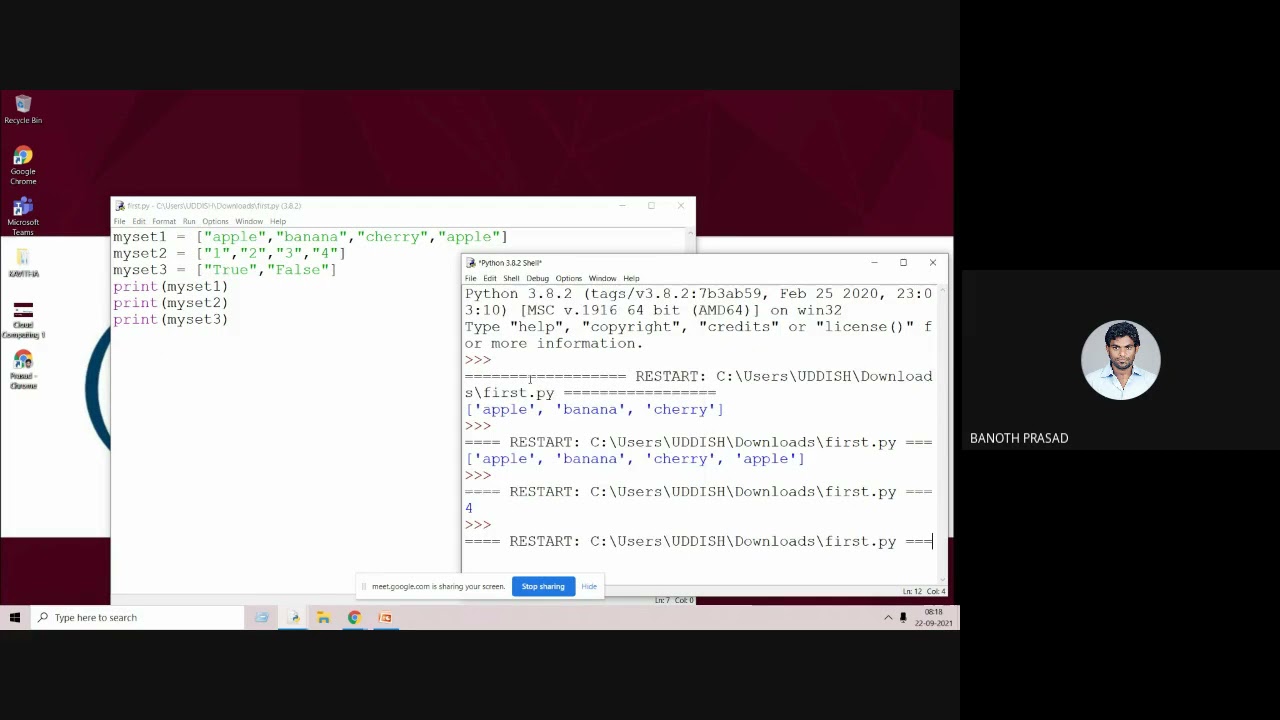 Day 3 Python Youtube