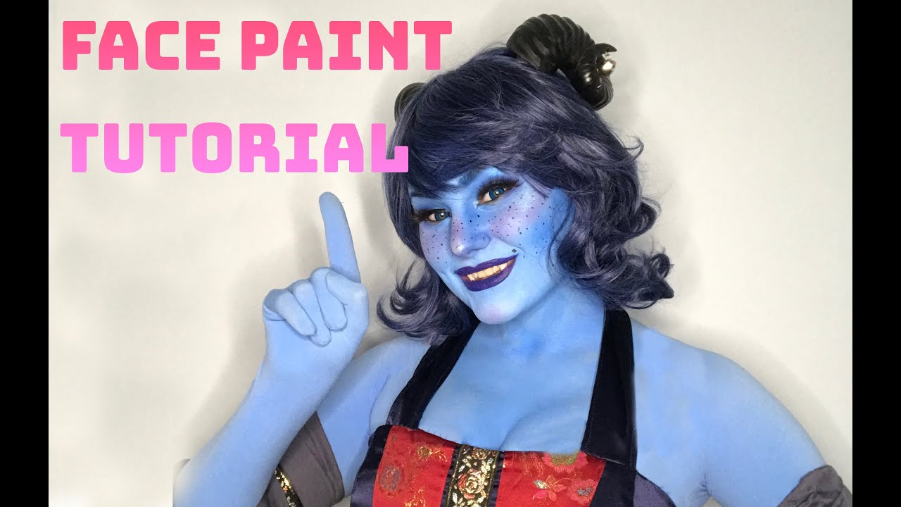 Face Paint Tutorial Jester Lavorre Makeup Youtube