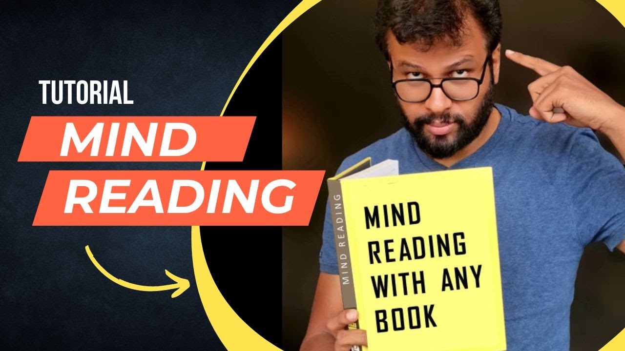 Tutorial Mind Reading Any Thought Mind Reading Using Book Learn