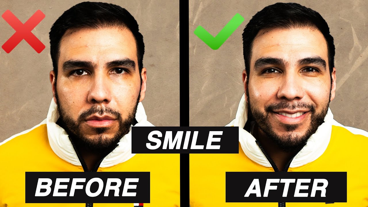 How To Smile Properly As A Man Youtube