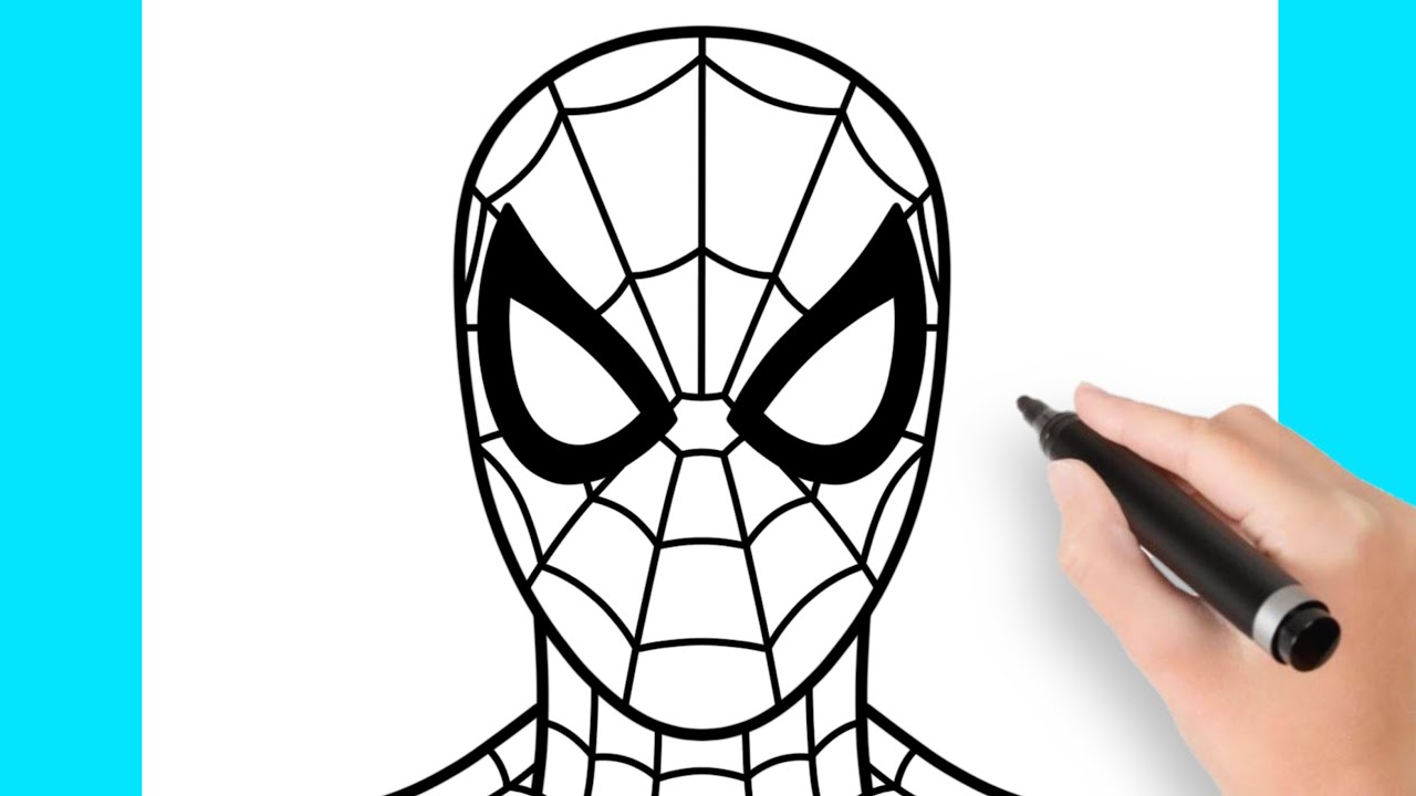 How To Draw Spiderman Youtube