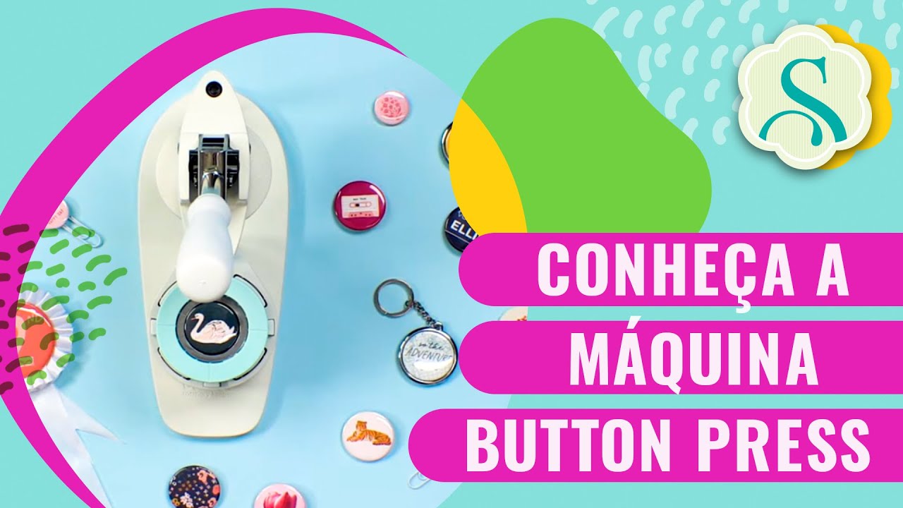 Conheça A Máquina De Fazer Bottons Button Press We R Memory Keepers