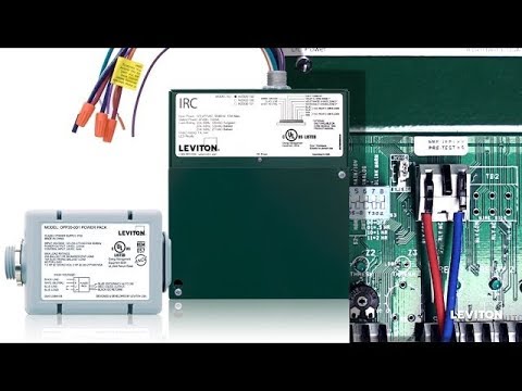 Leviton Irc How To Wire A Power Pack Youtube