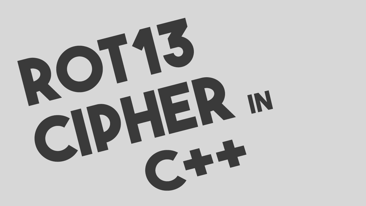 Rot13 Encryption And Decryption In C Youtube
