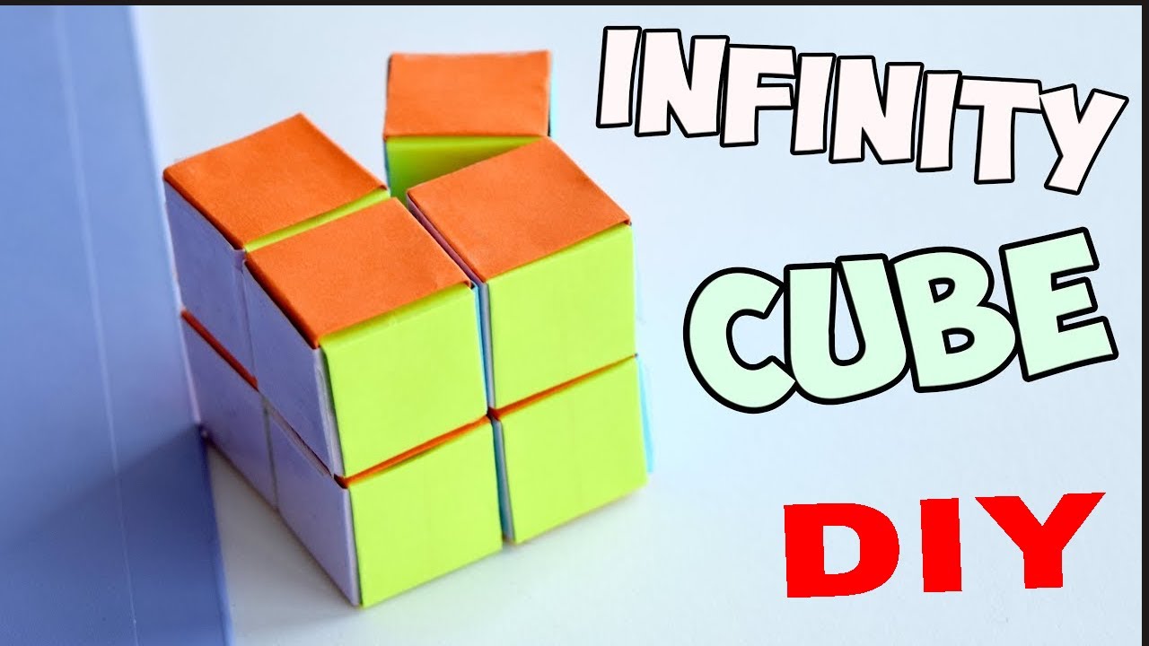 How To Make Paper Infinity Cube Easy Tutorial For 55 Off