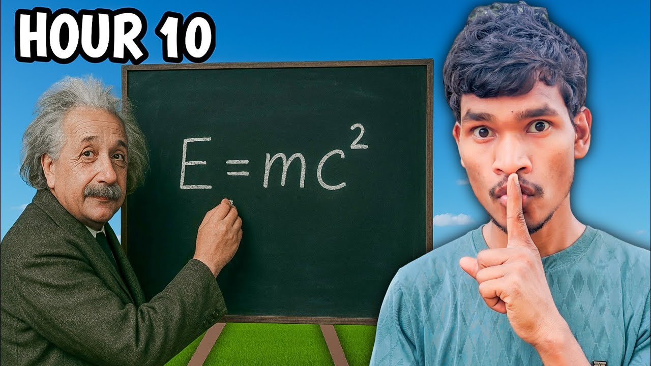 I Became Einstein For 24hr Youtube