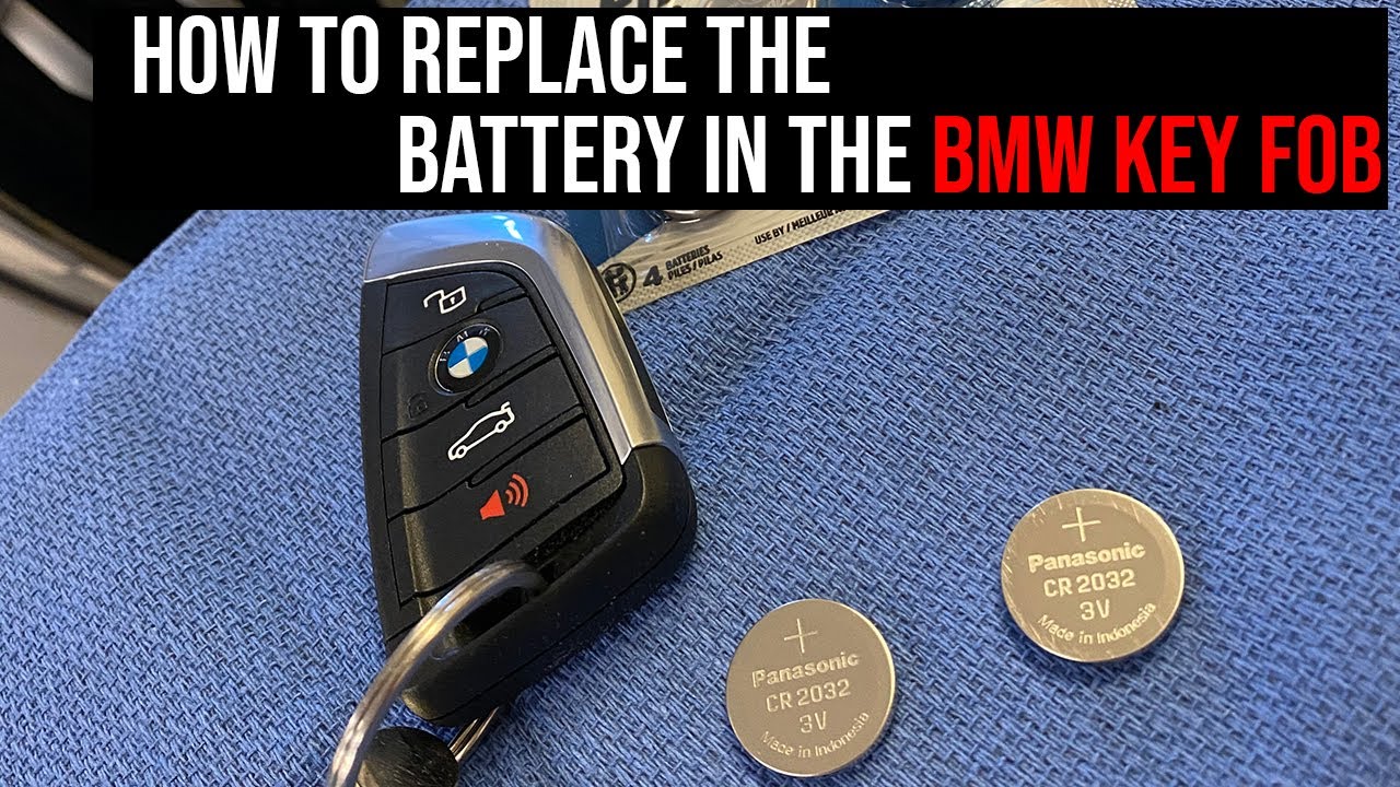 How To Replace The Battery In A 2017 Bmw Key Fob