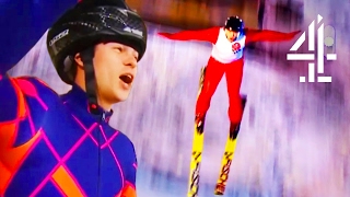 Epic Stunts Funniest Fails From The Celebs The Jump Channel 4 ...