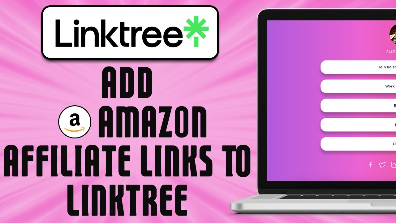 How To Add Amazon Affiliate Links To Linktree Easy Youtube