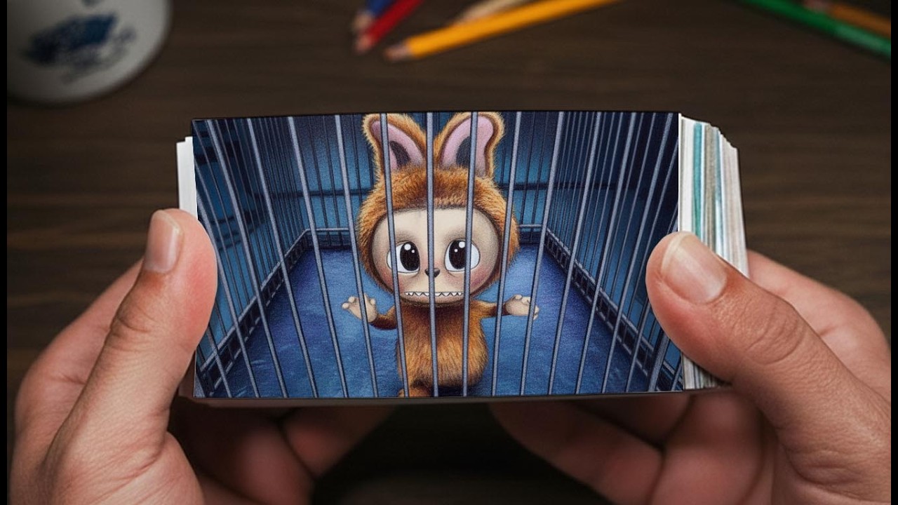 Evolution Of Labubu Flipbook Animation Youtube