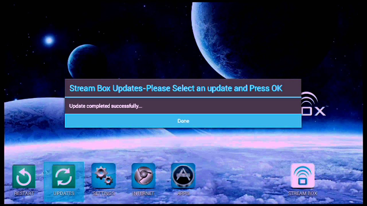 Stream Box Update App Youtube
