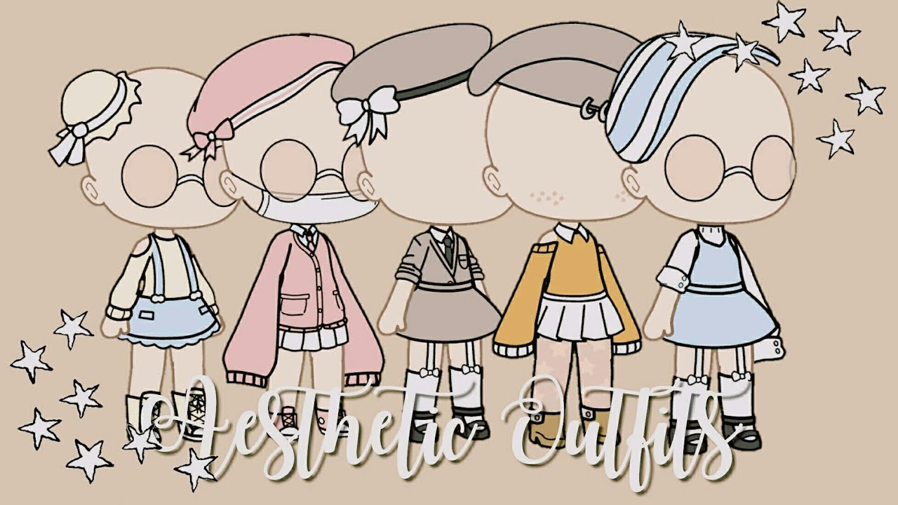 Aesthetic Soft Girl Gacha Life Outfits