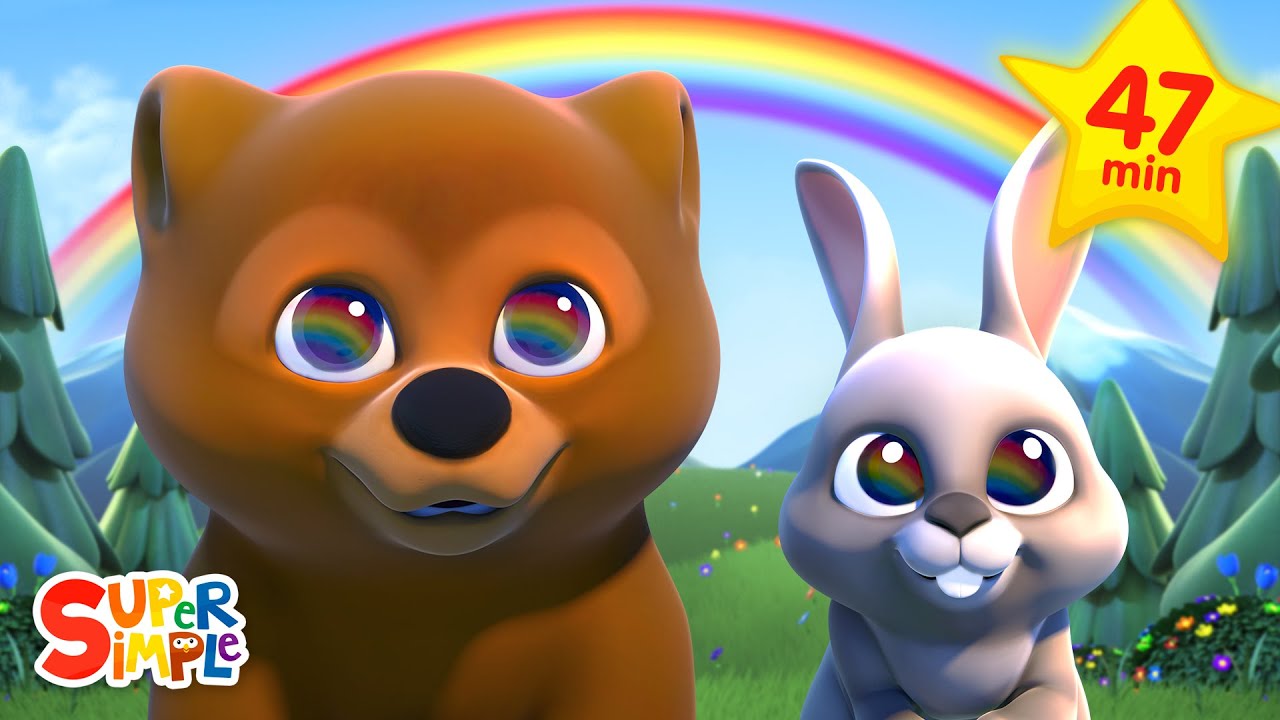 The Rainbow Song And More Kids Songs Super Simple Songs Youtube