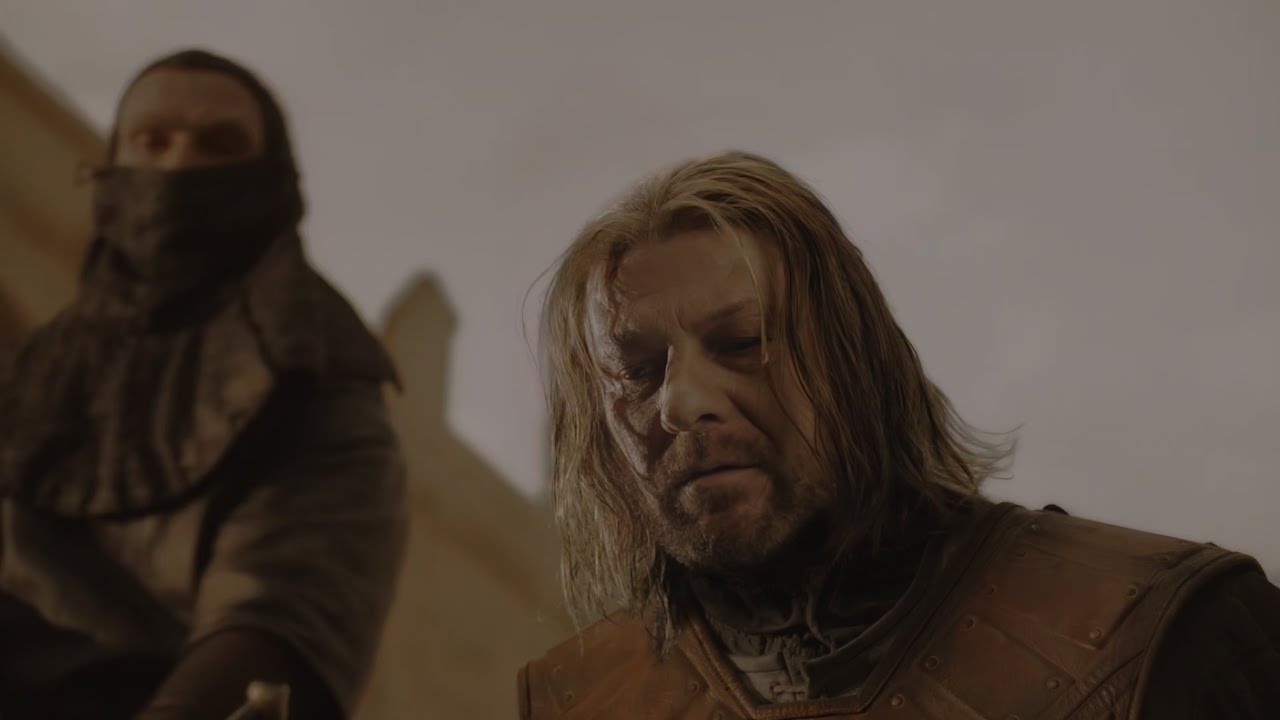 Ned Stark S Execution Game Of Thrones Season 1 Episode 9 Baelor