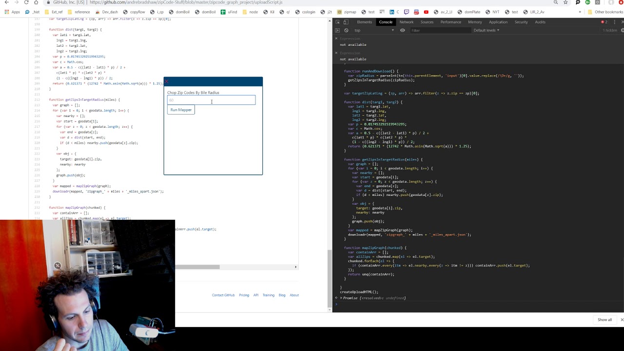 Javascript Usa Zip Code Mapper Youtube