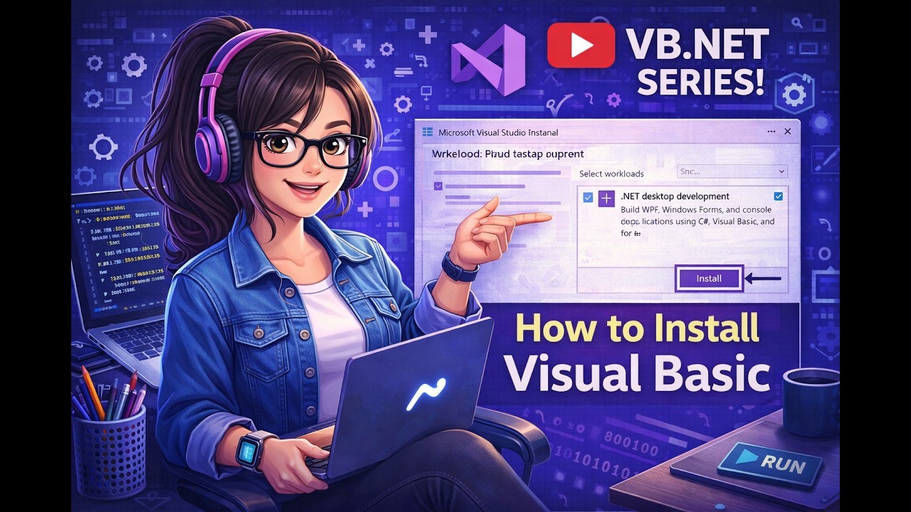 How To Install Visual Basic Youtube