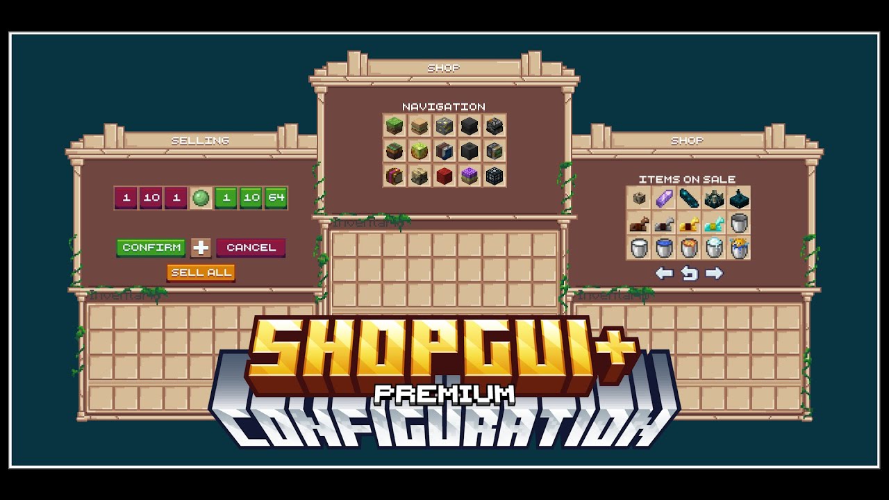 Shopguiplus Premium Configuration Youtube