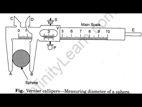 Vernier Caliper Class 11 Th Physics Practical Youtube