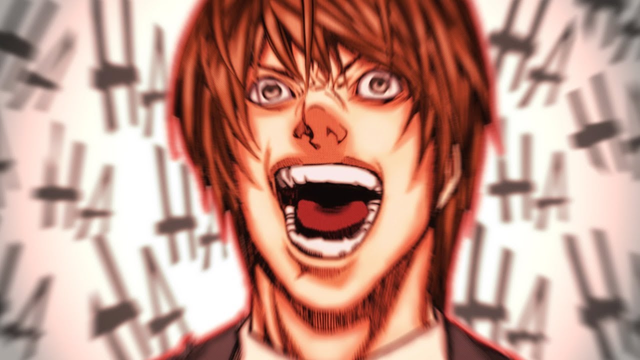 Death Note Light Yagami Crazy