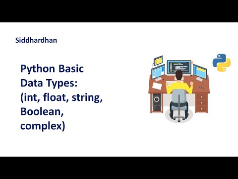 2 3 Python Basic Data Types Python Tutorial Int Float String