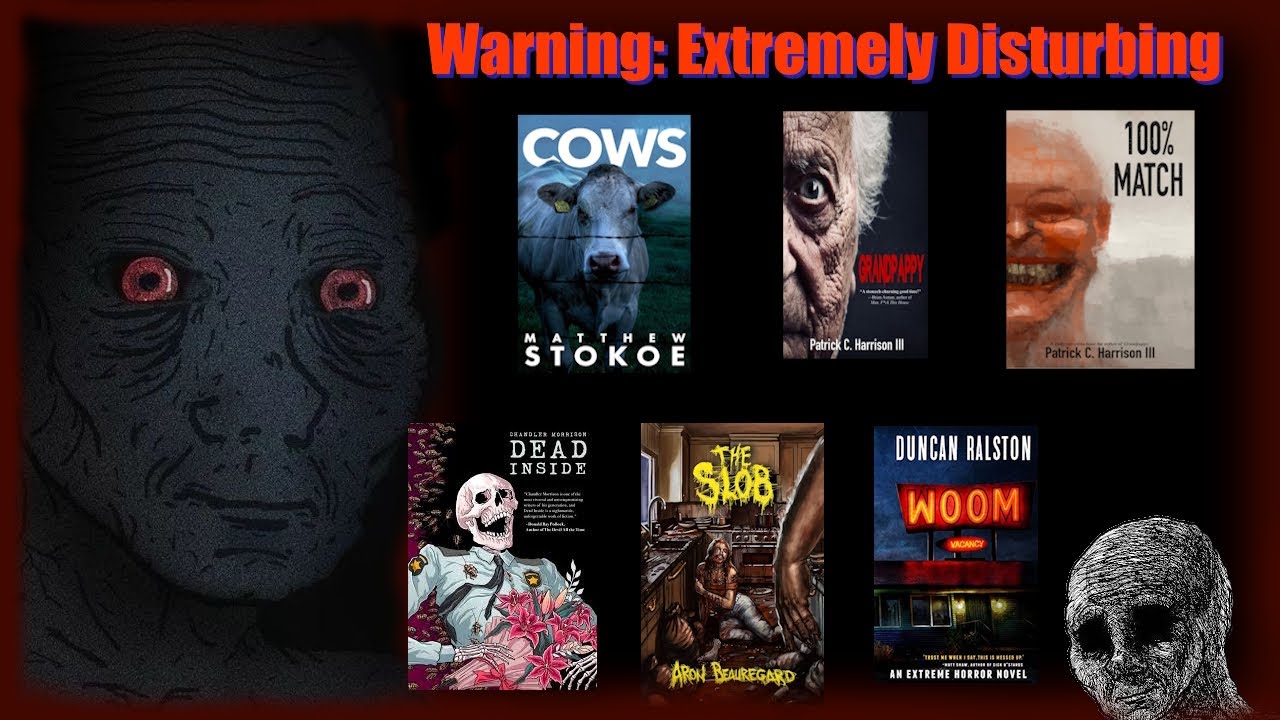 I Suffered Through 10 Extreme Horror Books Youtube