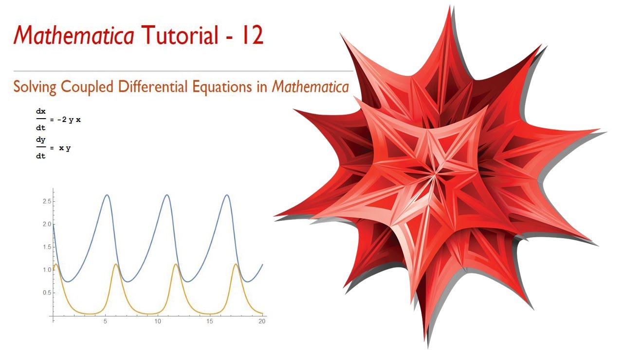 Solving Coupled Differential Equations In Mathematica Tutorial 12