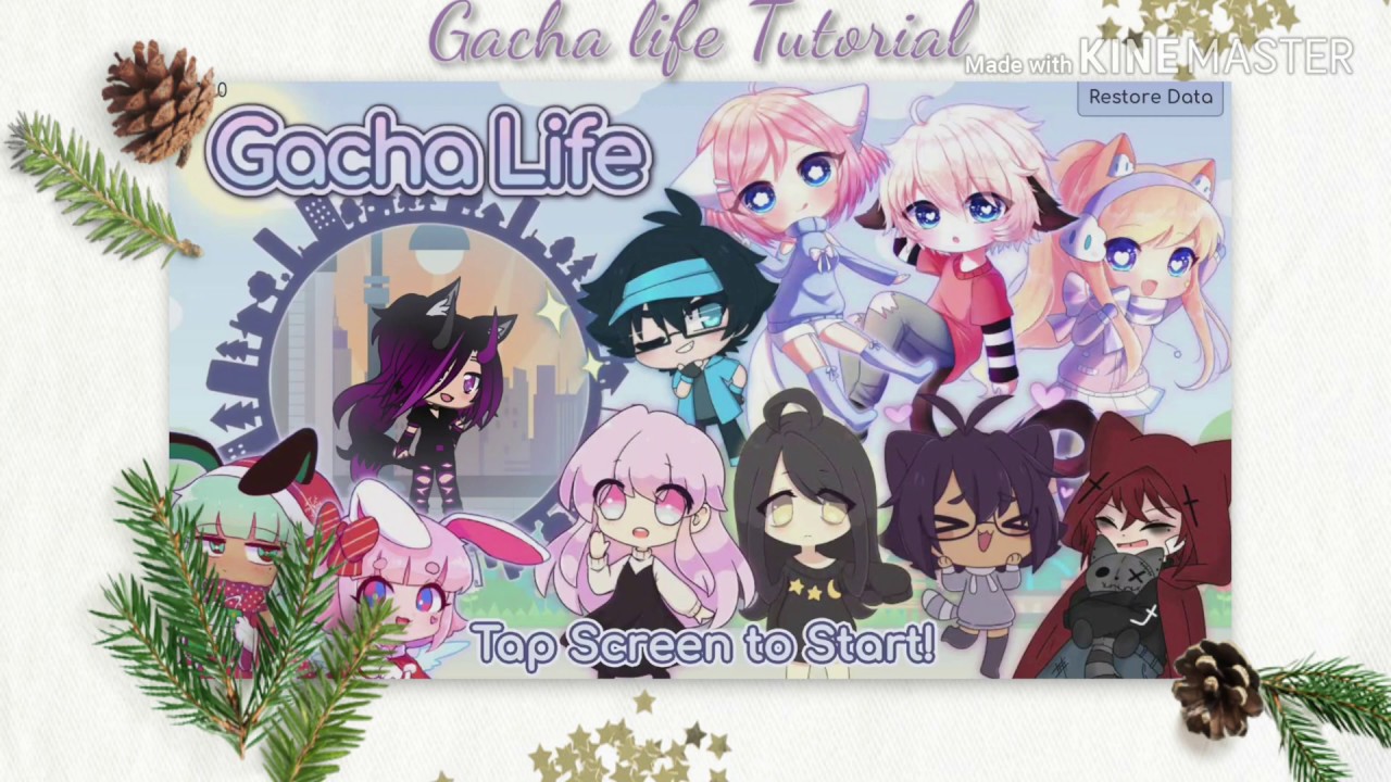 Lesson 1 Gacha Life Tutorial Skit Maker Augenklimpern Youtube