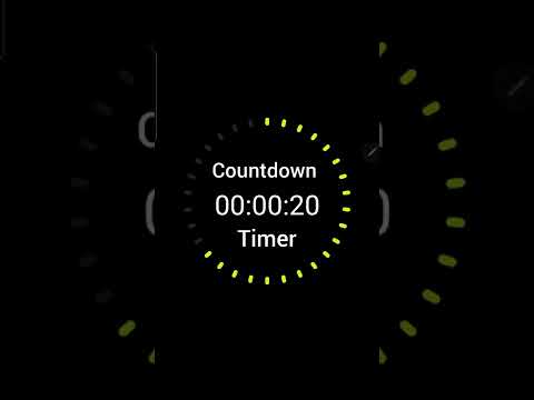 30 Seconds Countdown Timer With Clock Ticking Sound And Finish Bell