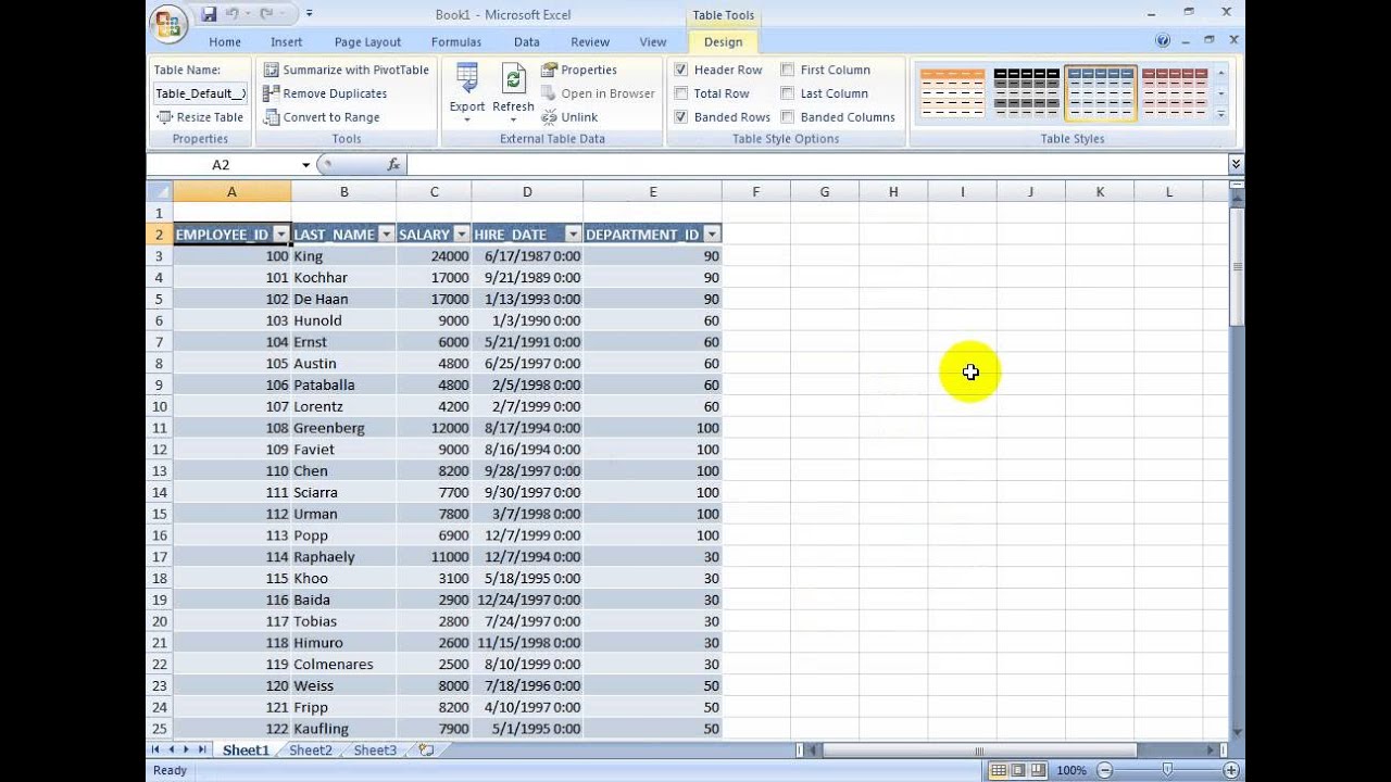 Oracle Database Training How To Load Data From Sql To Excel Youtube