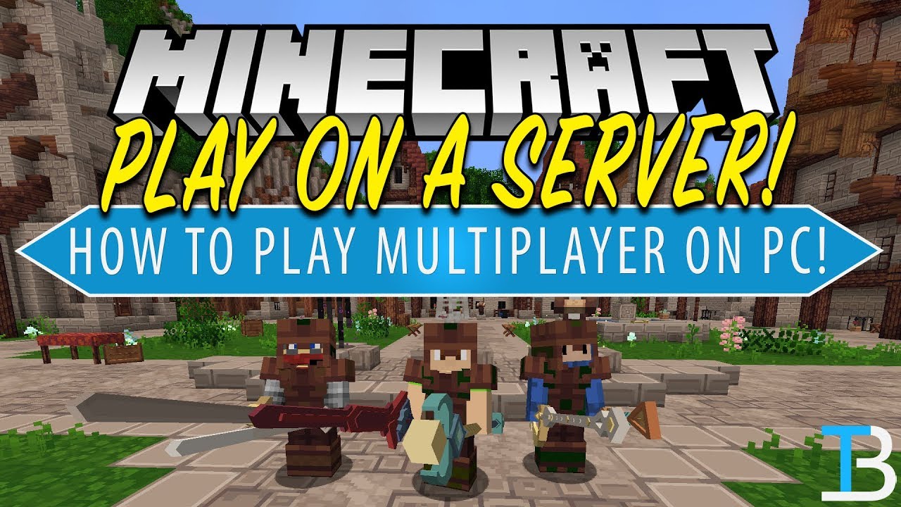 How To Play Multiplayer On Minecraft Pc Youtube