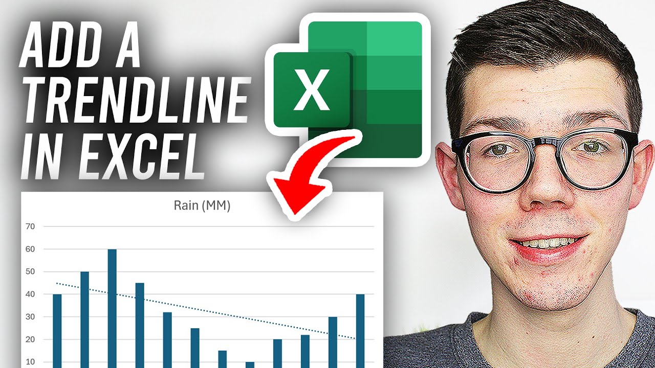 How To Add A Trendline In Excel Chart Full Guide Youtube