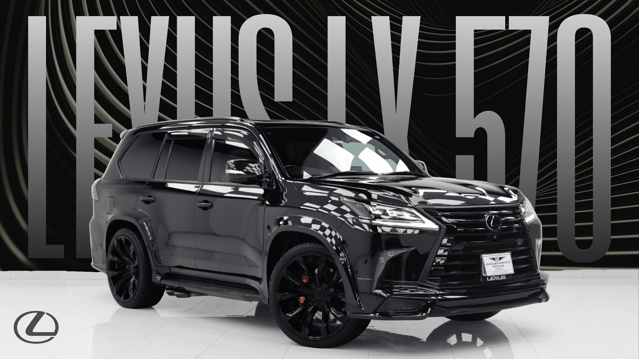 Lexus Lx 570 Wald V8 2019 The Rarest Black Sequence Lx With Quad