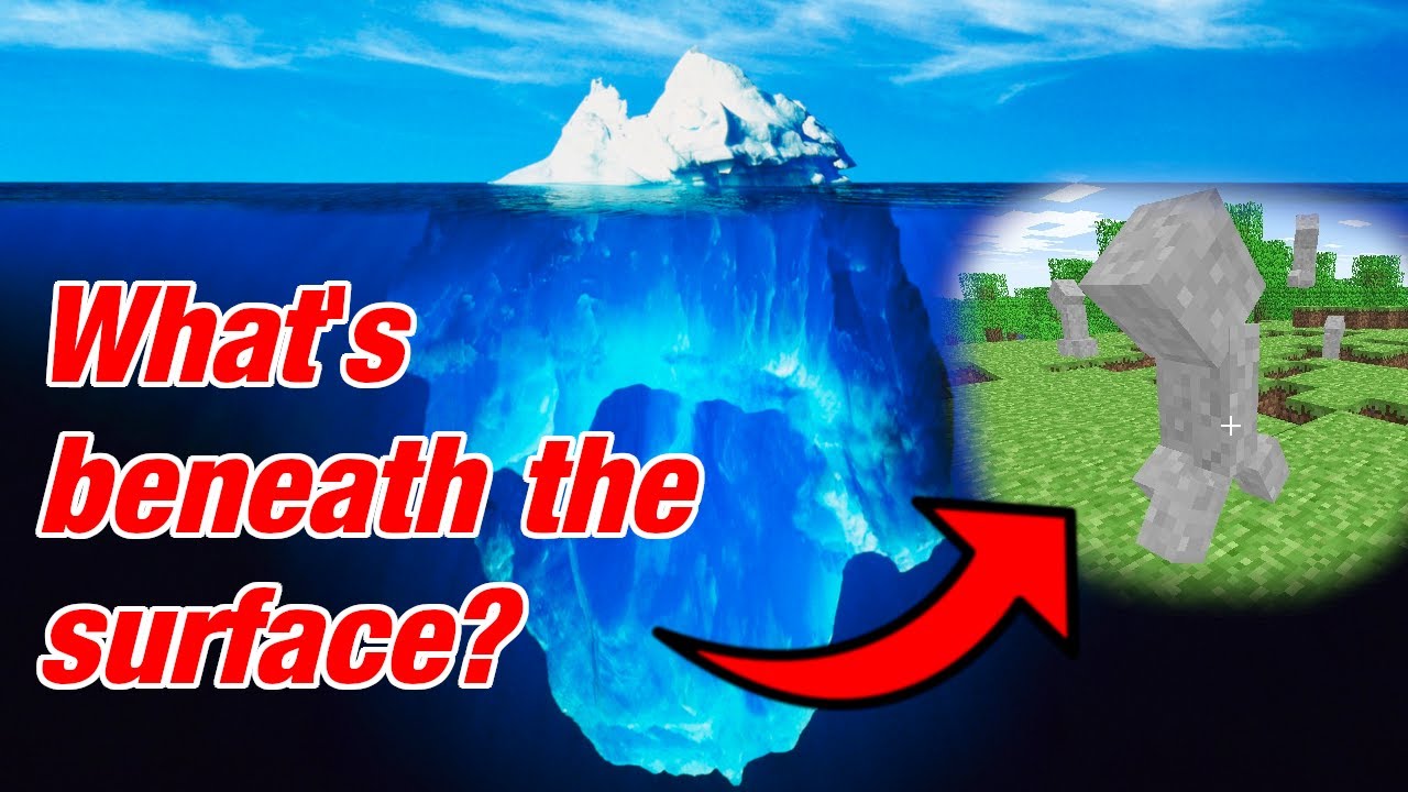 The Minecraft Iceberg Explained Youtube